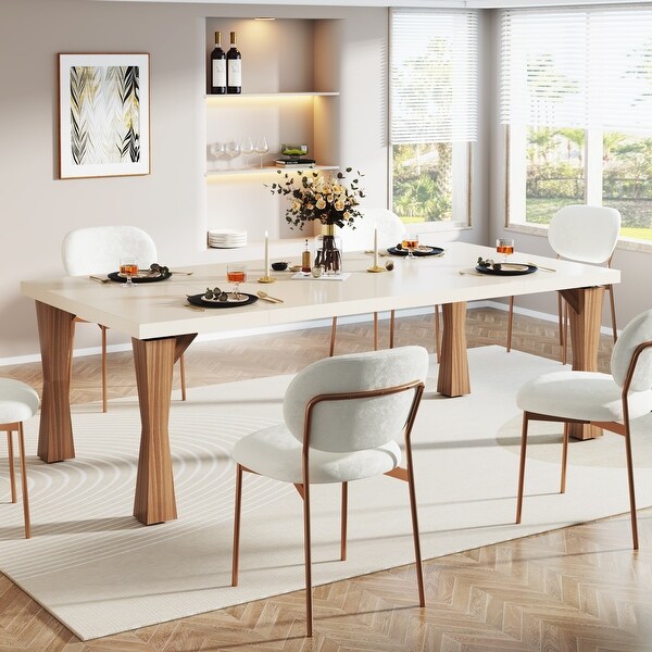 70.86 In Large Dining Table for 6 8 People Modern Kitchen Table On Sale Bed Bath Beyond 40336786
