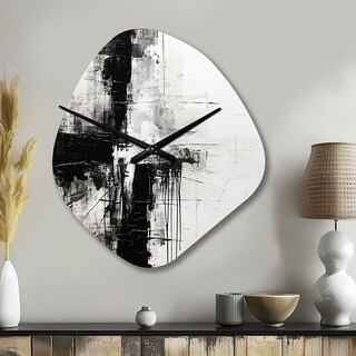 Minimalism Black And White Religious Cross I - Christianity Large Wall ...