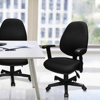Office Chair with Soft Pad Cushion and Armrest, Tilt Max Degree 135 ...