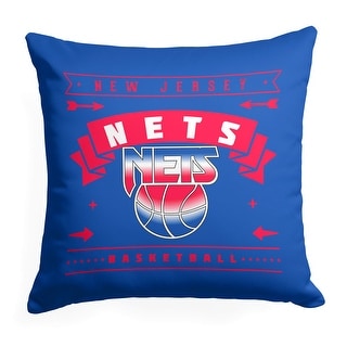 NBA Brooklyn Nets Hardwood Classic 18 Inch Throw Pillow - Bed Bath ...