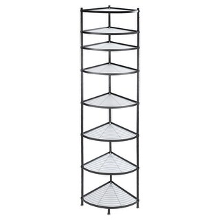 8-Tier Cookware Stand Multi-Layer Pot Rack Corner Shelf Rack for Pans ...