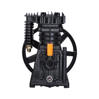 Air Compressor Pump Head, 3HP 5.8CFM @ 90PSI, Twin Cylinder Oil ...