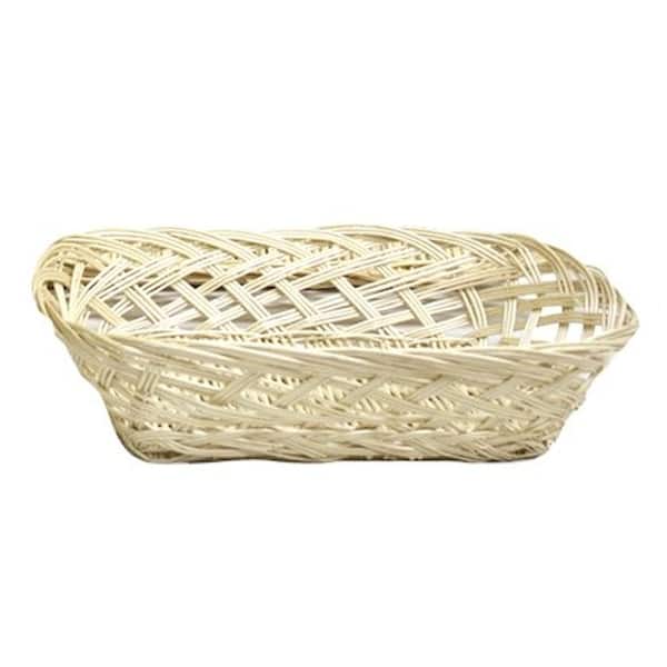 rectangular willow basket