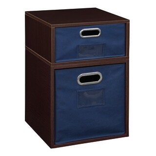 Noble Connect Storage Set- 1 Full Cube/1 Half Cube with Foldable ...