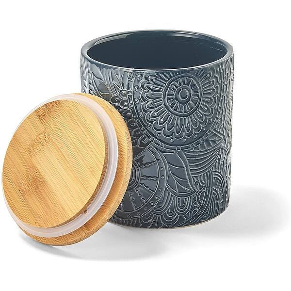 4 Piece Kitchen Canister Set - Extra Large: 8.23" H x 4.25" W x 4.25" D ...