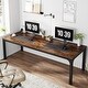 78.74 inch Extra Long 2 Person Double Computer Desk for Home Office ...