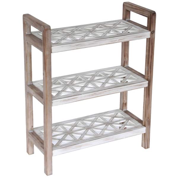 Luna Three Tiered Shelf - 24 x 10.5 x 30 - Bed Bath & Beyond - 32532935