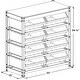 King's Rack Bin Rack Boltless Steel Storage System Organizer w/ 8 ...