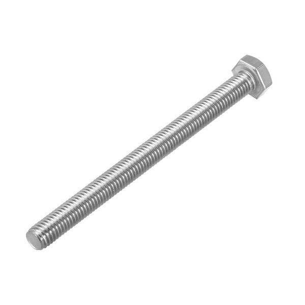 Metric M8x110mm 304 Stainless steel Hexagonal Head Screw Bolt Silver ...