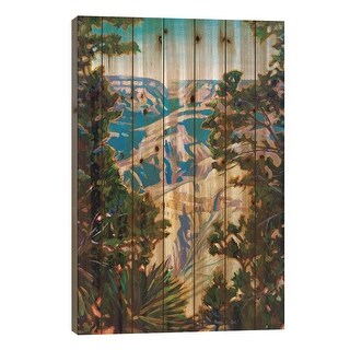 Looking Through Print On Wood by Greg Heil - Multi-Color - Bed Bath ...