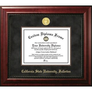 Cal State Fullerton 11w x 8.5h Executive Diploma Frame - Bed Bath ...