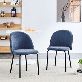 Modern Chair With Iron Tube Legs(Set Of 2 ) - Bed Bath & Beyond - 42018908