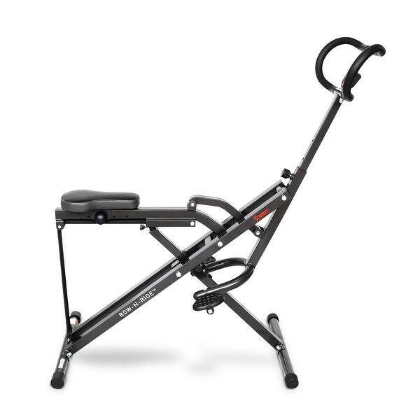 Sunny Health & Fitness Row-N-Ride™ Plus Assisted Squat Machine - NO ...