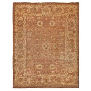 EXQUISITE RUGS ONE-OF-A-KIND Rare and Unusual Agra Hand Knotted Camel ...