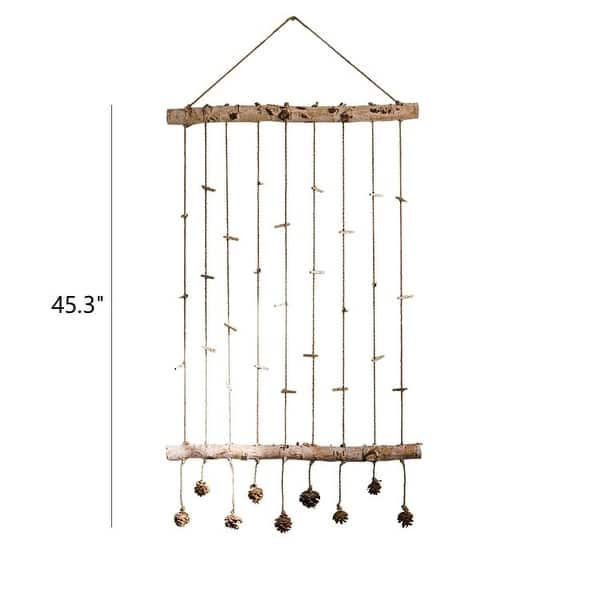 RusticReach Birch Wood Photo Wall Hanger - Beige - Bed Bath & Beyond ...