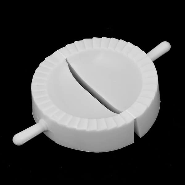 Baker Dumpling Press Mould Gyoza Pasty Pierogi Making Mold 4.7" - White ...