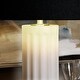 Dann Foley - Lifestyle Glass Table Lamp - White & Gold Finish - Black ...