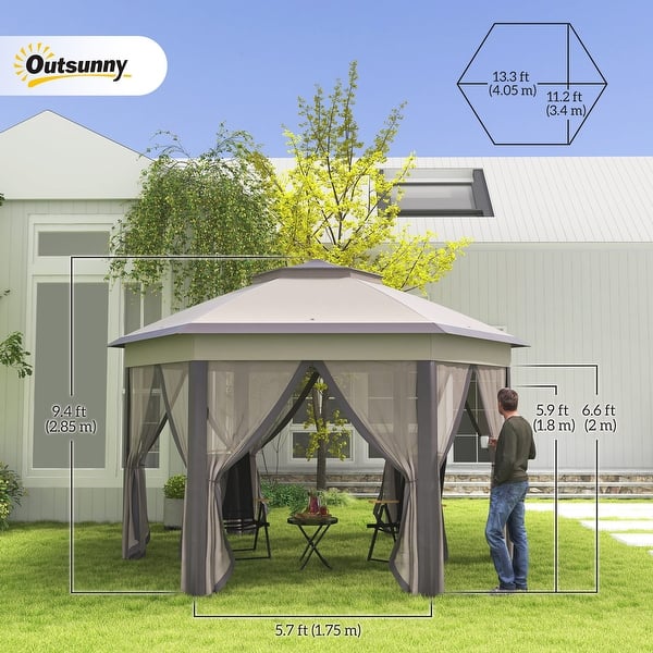 hexagonal gazebo