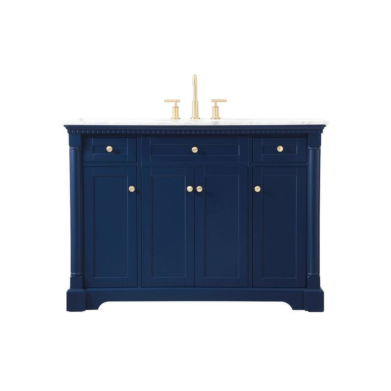 Cork Bathroom Vanity Set With Marble Countertop Overstock 32353534