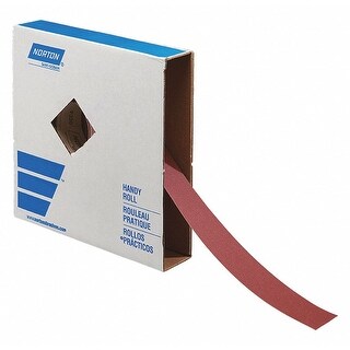 Abrasive Utility Roll: 2 in W x 150 ft L, Aluminum Oxide, P400 Grit, J ...
