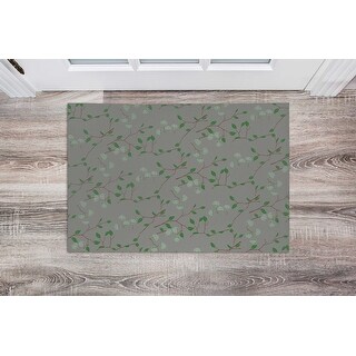 VINE GREY Doormat By Kavka Designs - Bed Bath & Beyond - 34797725