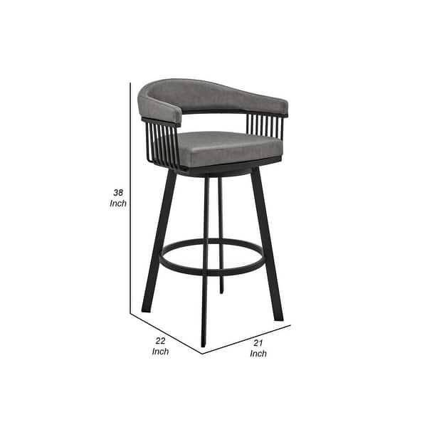 30 Inch Bar Stool - 38 H x 21 W x 22 L Inches - Bed Bath & Beyond ...