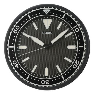 "Watch Face" Classic Wall Clock, Black - N/A - Bed Bath & Beyond - 37550580