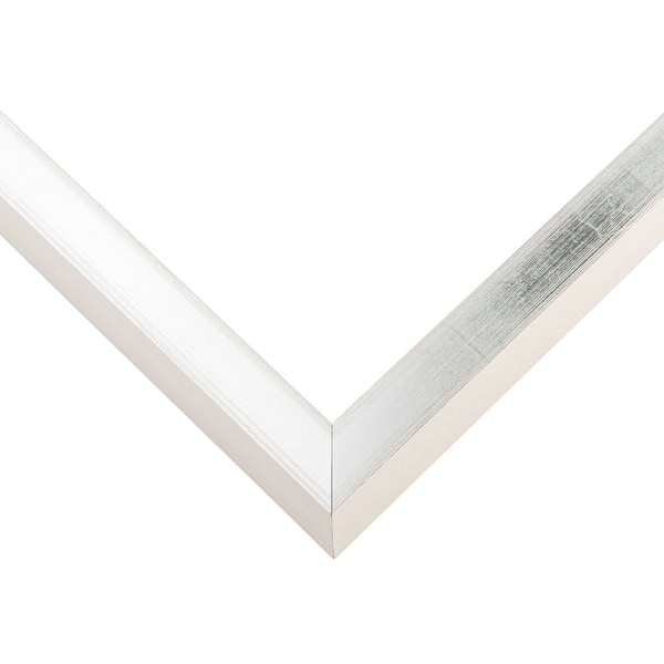 17x17 Shadow Box Frame Silver | 1.375 inches Deep Real Wood - Bed Bath ...