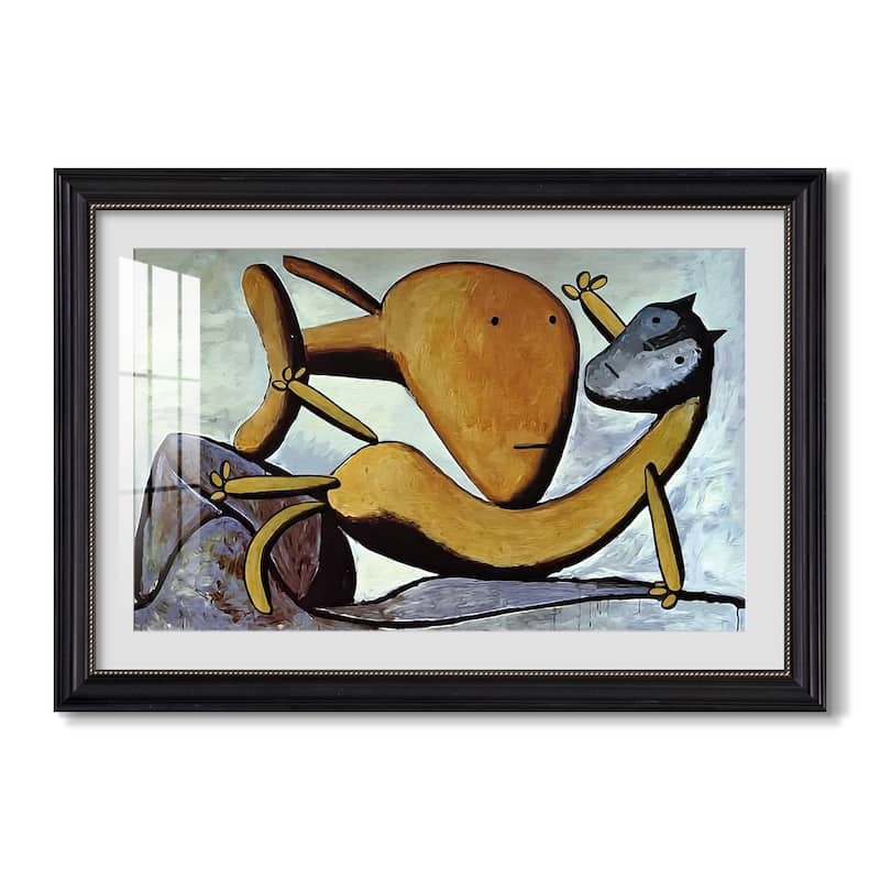 Cat and Big Fish c 1931-Pablo Picasso-Custom Framed Print - Overstock ...