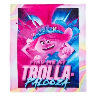 Trolls 3 Trolla Palooza SP Cloud Throw - Bed Bath & Beyond - 39055834