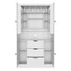 Freestanding 70.9"Tall Kitchen Pantry Cabinet with Large Storage and ...