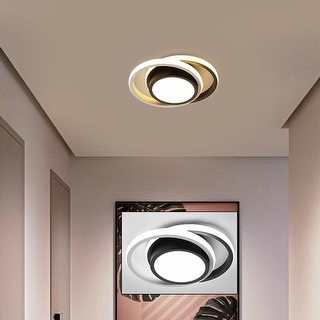 Modern Creative Acrylic LED Ceiling Light Lamp Elegant White Warm - 27 ...