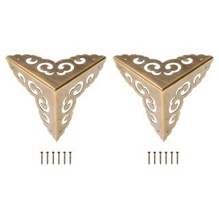 2 Pcs Decorative Box Corner Cover, Corner Protector - Bed Bath & Beyond ...