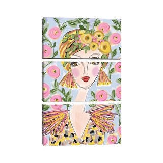 iCanvas "Sophisticated Socialite" by Brenda Bush 3-Piece Wall Art Set ...