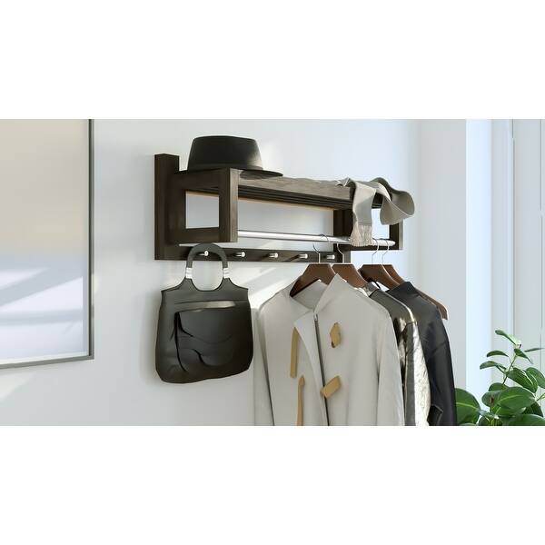 Entryway Coat Rack with Shelf - Bed Bath & Beyond - 36926267
