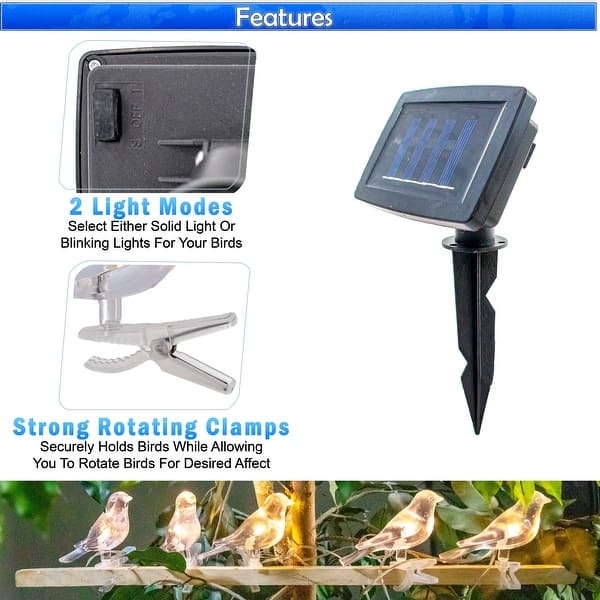 solar light clips
