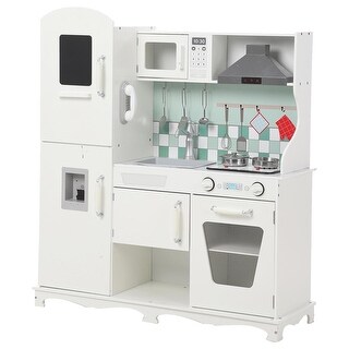 Play Kitchen for Kids, Wooden Kitchen Playset - Bed Bath & Beyond ...