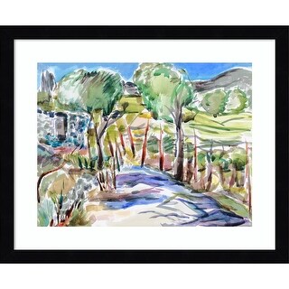 Two Trees in Jack London State Park by Richard H. Fox Wood Framed Wall ...