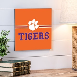 Clemson University Foam Core Wall Decor - Bed Bath & Beyond - 40001535