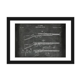 iCanvas "Muzzle-Loading Fire-Arm Patent I" by Paul Rommer - Bed Bath ...