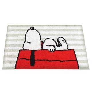 Peanuts Classic Skid-Resistant & Absorbent Bathroom Mat - 30" x 20 ...
