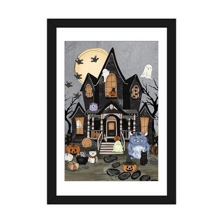 iCanvas "Haunted House Friends" by Katie Bryant - Bed Bath & Beyond ...