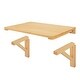 Multifunctional Wall Mounted Folding Desk Wooden Table Shelf ...