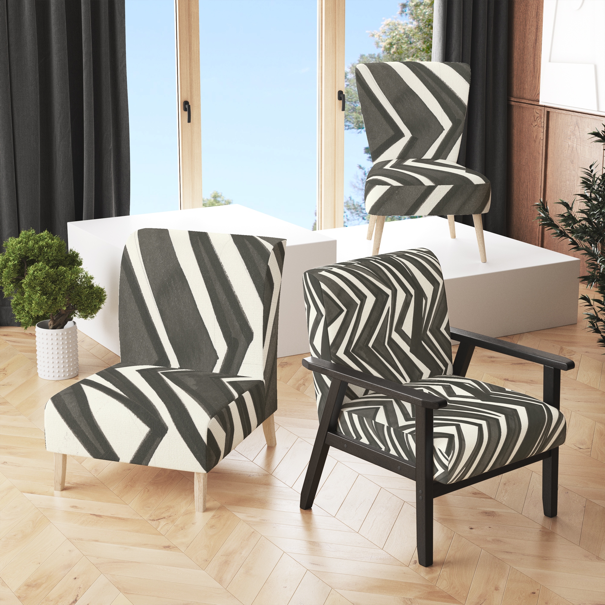 Minimalist accent chair store