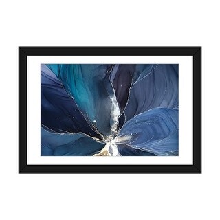 iCanvas "Blue Flower III" by Monet & Manet Art Studio - Bed Bath ...
