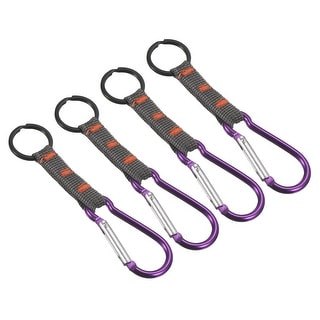 Belt Keeper Key Ring, 4Pcs Nylon Webbing Strap Key Chain Rotate Hook - 12cm - Bed Bath & Beyond ...
