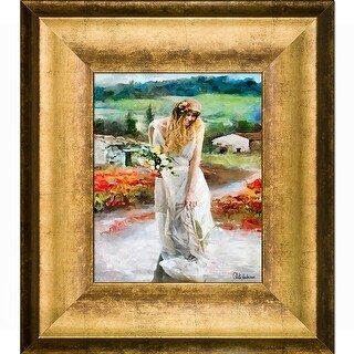ArtistBe Spring Maiden with Athenian Gold King Frame, 15" x 17" - Bed ...