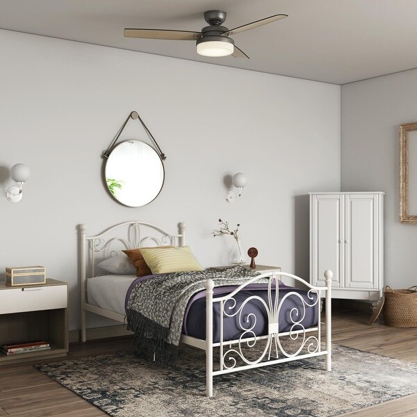 Bombay Metal Platform Bed Frame with Headboard Twin Bronze Bed Bath Beyond 37953185