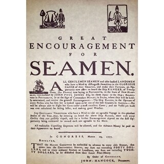 Recruiting Poster 1777. /Nan American Recruiting Poster Of The ...