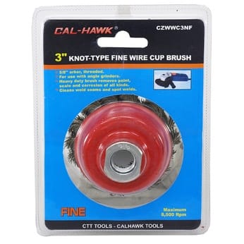3" Knot Type Wire Cup Brush - 5/8" - Bed Bath & Beyond - 16057043